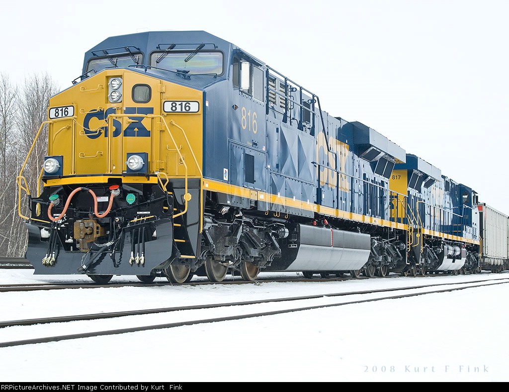 New CSX ES44AC-H